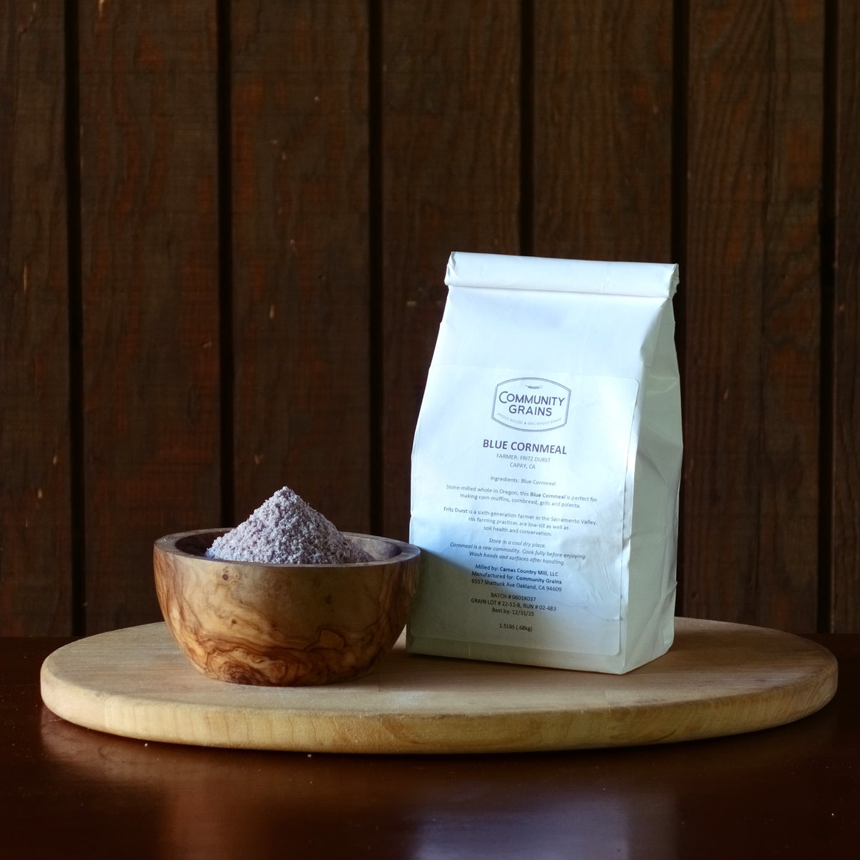 Blue Corn Meal – Community Grains